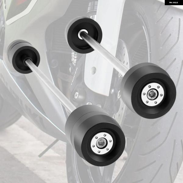 アプリリア RSV4-R RSV4-RF RSV4-RR RSV4 TUONO V4 RR オートバイ フロント リア アクスル フォーク シルダー ホイール プロテクター カスタム パーツ アクセサリーHigh-concerned che...