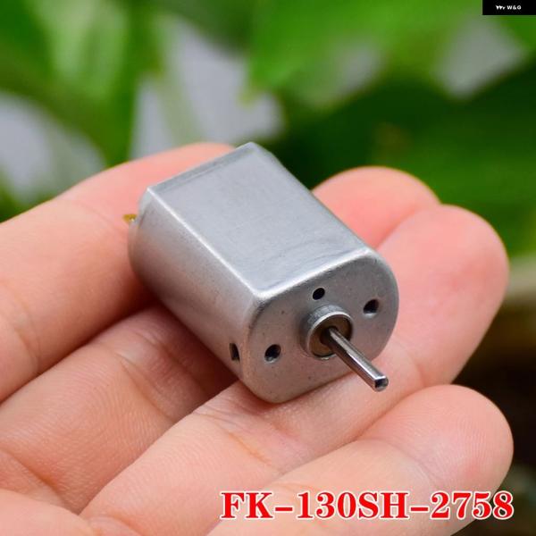 マイクロ FK-130SH カーボンブラシモーター DC 3V 5V 6V 27900RPM 高速 アイアンバックカバー 車 ボート モデル カスタム パーツ アクセサリーHigh-concerned chemical:NoneTorque...