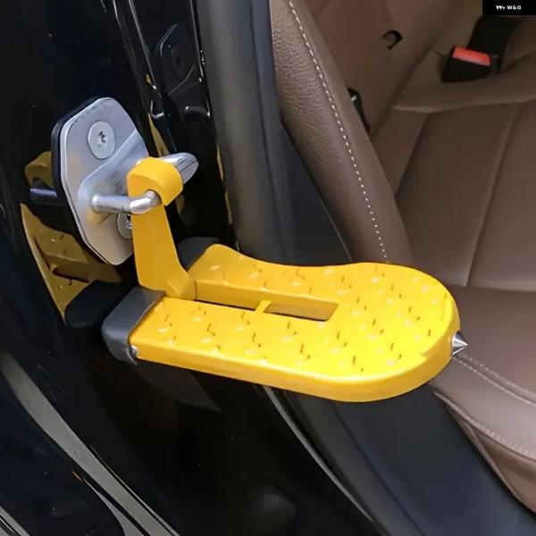 折りたたみ 式カードアステップ マウント ルーフへのアクセスが容易です車種 1個 パーツ アクセサリー1PC Foldable Car Door Step, Durable Metal Mount for Easy Roof Access....