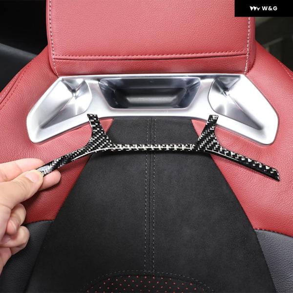 トヨタ スープラ GR A90 2019-2025 カー スタイリング ソフトカーボン シートバック トリム ステッカー 車内チューニングアクセサリー カスタム パーツ アクセサリーHign-concerned Chemical:NoneI...