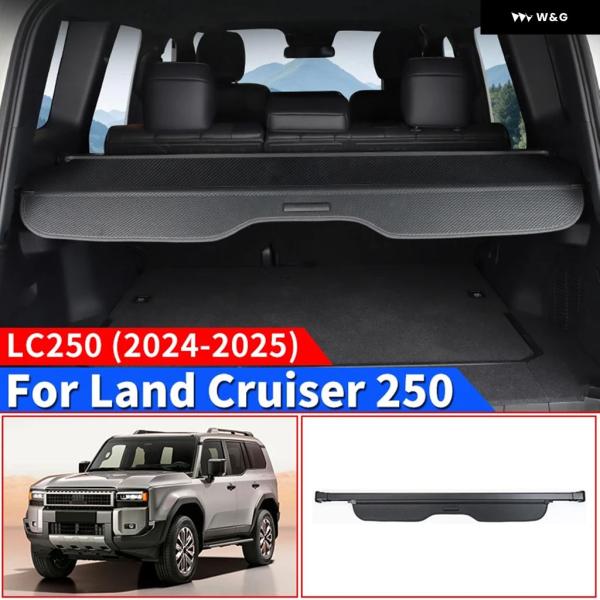 トヨタ ランドクルーザー 250 プラド LC250 2024 2025 1958 FJ250 トランク カーゴカバー カーテン 格納式パーティション 収納 アクセサリー カスタム パーツ アクセサリーHign-concerned Chem...
