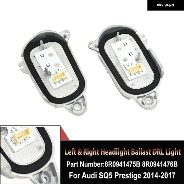 デイタイム ランニングライト モジュール DRL 左右 アウディ Q5 3.0L TDI V6 DIESEL TDI PRESTIGE 2014-2016 カーアクセサリー カスタム パーツ アクセサリーHign-concerned Che...