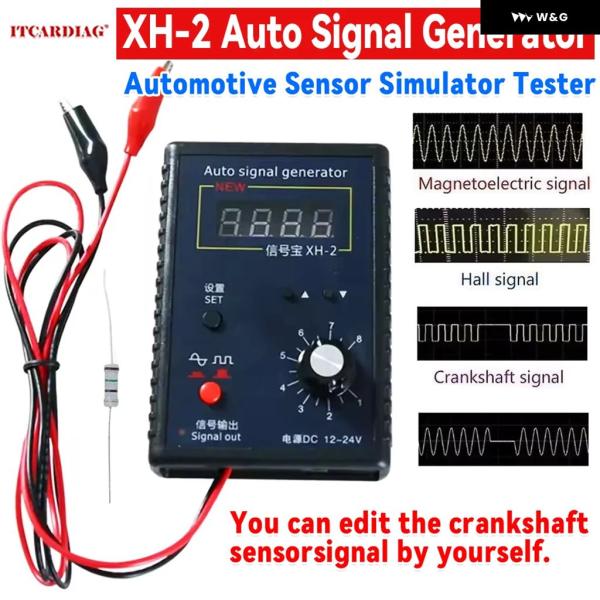 オートシグナル ジェネレーター XH-2 車両ホールセンサー カーシミュレーション ジェネレーター クランクシャフト ポジションメーター 2HZ〜8KHZ リペアにも カスタム パーツ アクセサリーHign-concerned Chemic...