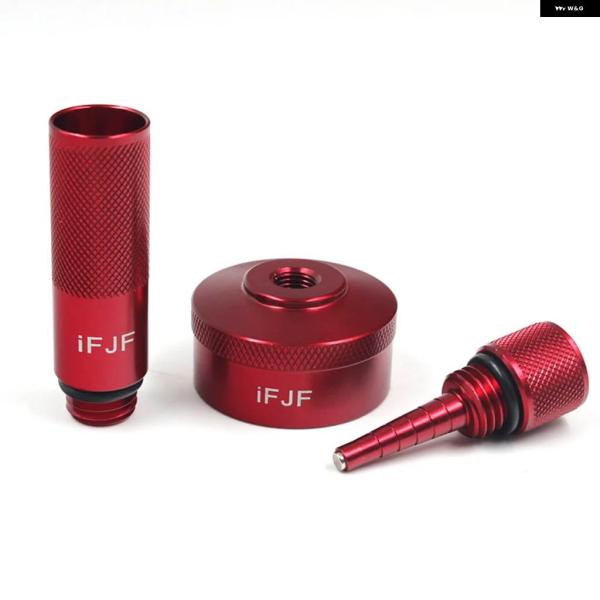 アルミ レッド エクステンデッドランガスキャップ アダプター メスオイル交換ファネルマグネットチップオイルディップスティック ホンダ EU2000I EU10I カスタム パーツ アクセサリーOther Part Number:/Place...