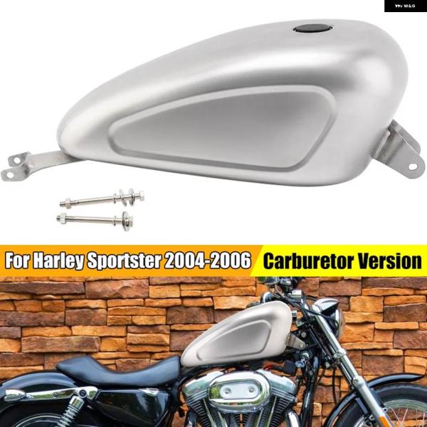 オートバイ 未塗装 14.4L 3.8ガロン ガス キャブレター 燃料タンク アクセサリー ハーレー スポーツスター 1200 フォーティーエイト 2007年以降 カスタム パーツ アクセサリーHigh-concerned chemical...