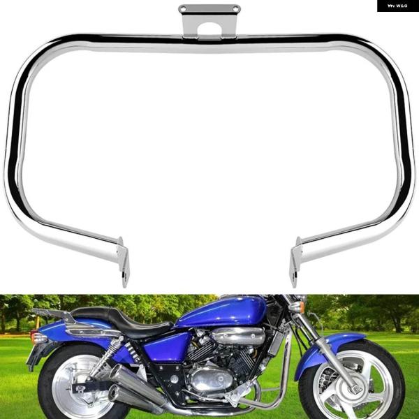 オートバイ フロント エンジン ガード クラッシュ バー クローム ホンダ MAGNA250 VF250 VF 250 DRAGON DOG 250 1994-2007 カスタム パーツ アクセサリーHigh-concerned chemi...