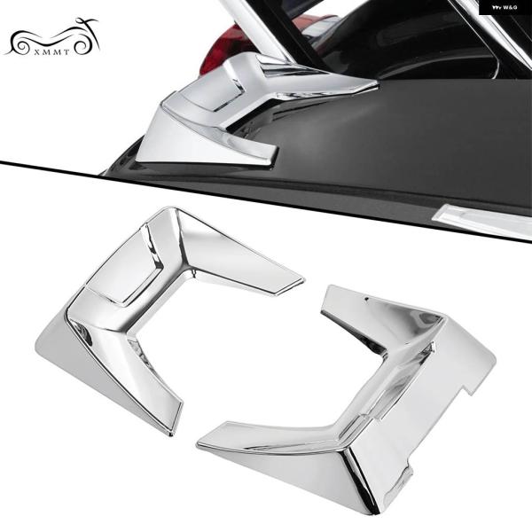 クロームスピード フォーム サドルバッグ トリム リッドスポイラー ハーレー ツーリング エレクトラ グライド ポリス FLHTP ウルトラ リミテッド FLHTK カスタム パーツ アクセサリーHigh-concerned chemica...