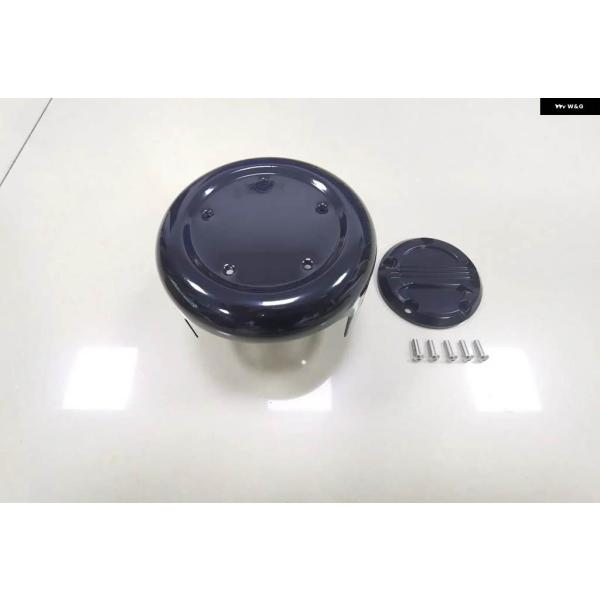 オートバイ ブラックホーンカバー 5穴ポイントカバー 付き ハーレー 1991-2023 ビッグツイン スポーツスター XLH883 カスタム XL883C XL1200C カスタム パーツ アクセサリーHigh-concerned che...