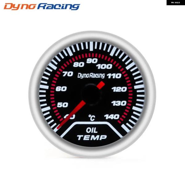 ダイノレーシングオイル温度計 2インチ52MM スモーク LEN 40-140°C ポインターオイル温度計 センサー付き車用メーター BX101229 カスタム パーツ アクセサリーHigh-concerned chemical:NoneO...