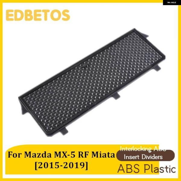 グローブ ボックス オーガナイザー マツダ MX-5 RF MIATA 2015 - 19 アームレスト セカンダリーストレージセンター コンソール トレイ マツダ MX5用 カスタム パーツ アクセサリーHigh-concerned ch...