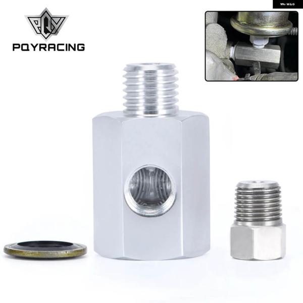PQYレーシング - BMW 3シリーズ用 E30 E36 3ポートオイル圧力温度計 アダプター Tピース PQY-OGA01 カスタム パーツ アクセサリーHigh-concerned chemical:NoneOther Part Nu...