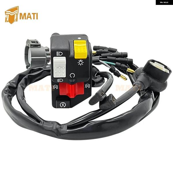 ホンダ 300EX TRX300EX ハンドルバー スタートスイッチ ボタン コントロール キル ストップ ヘッドライト 1993-2006 カスタム パーツ アクセサリーFor ATV Brand/Model:HondaItem Weig...