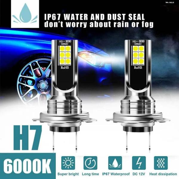 1個 H1 H3/H4/H7/H11 LED ヘッドライト 電球 ビームキット 電球 26000LM ヘッドライト ライト 12V ハイフォグ 24V 6000K オートパワーカー カスタム パーツ アクセサリーCar Brand:-Wat...