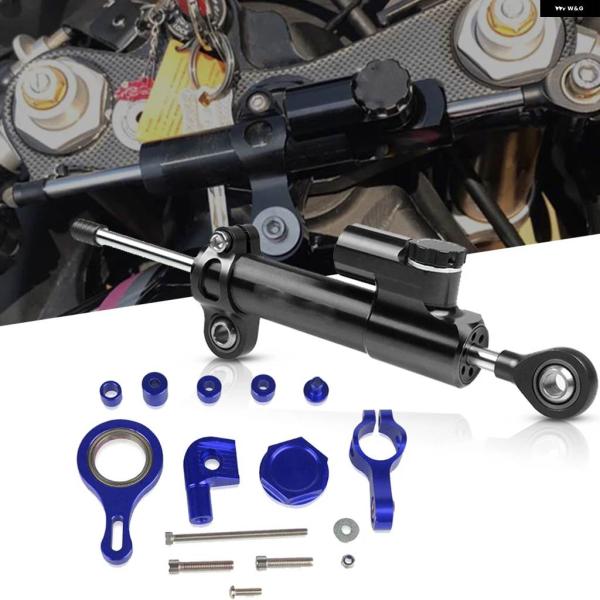 ヤマハ 2002-2011 - 16 バイク ステアリングスタビライズ ダンパー マウント ブラケット キット 2006- 2017 カスタム パーツ アクセサリーItem Weight:0.42kgItem Height:4inchIte...