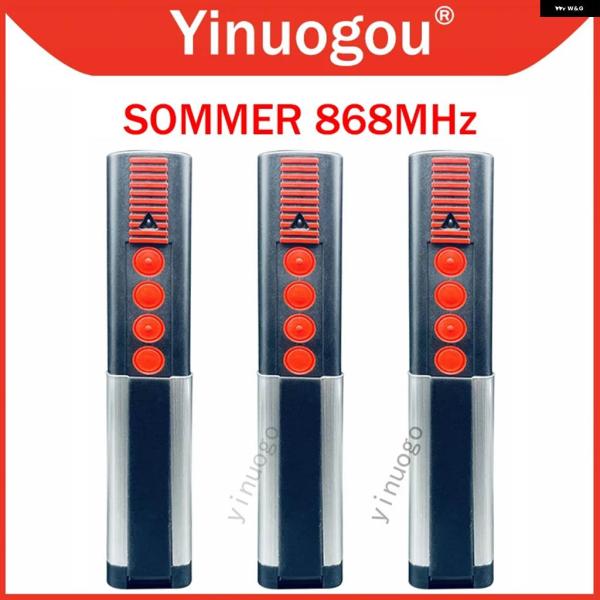 SOMMER 4020 TX03-868-4 4026 4031 ガレージドア リモコン 868MHZ ハンドヘルドトランスミッター SOMMER APERTO 4025 4021 ゲートオープナー カスタム パーツ アクセサリーEncod...
