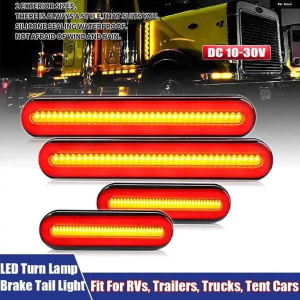 58/100LED ターンブレーキ テールライト RVSTRAILERSTRUCKSTENT 車用 ランニングライト LED ブレーキライト 車用 カスタム パーツ アクセサリーHigh-concerned chemical:NoneVol...