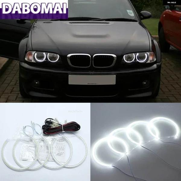 DRL BMW E46 フェイスリフト前型クーペカブリオ用プロジェクター 1998-2003 SMD LED エンジェルアイ キット 優ライト性能 カスタム パーツ アクセサリーHigh-concerned chemical:NoneSoc...