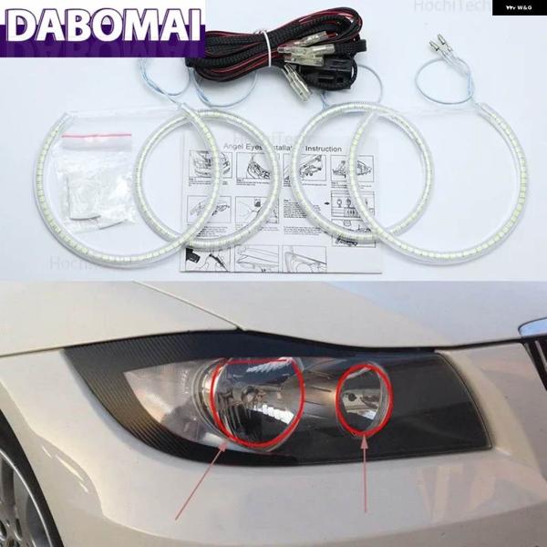 DRL BMW 3シリーズ E90 2005 - 08 ハロゲン ヘッドライト SMD LED エンジェルアイ キット 優ライト性能 カスタム パーツ アクセサリーHigh-concerned chemical:NoneModel Name...