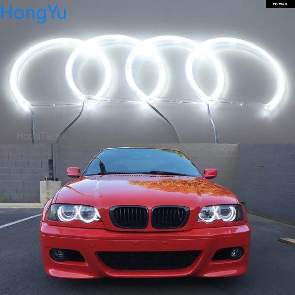 SMD LED エンジェルアイ キット 優ライト DRL BMW 3シリーズ E46 1999-2004 2000 - 03 カスタム パーツ アクセサリーHigh-concerned chemical:NoneSocket Type:H1...