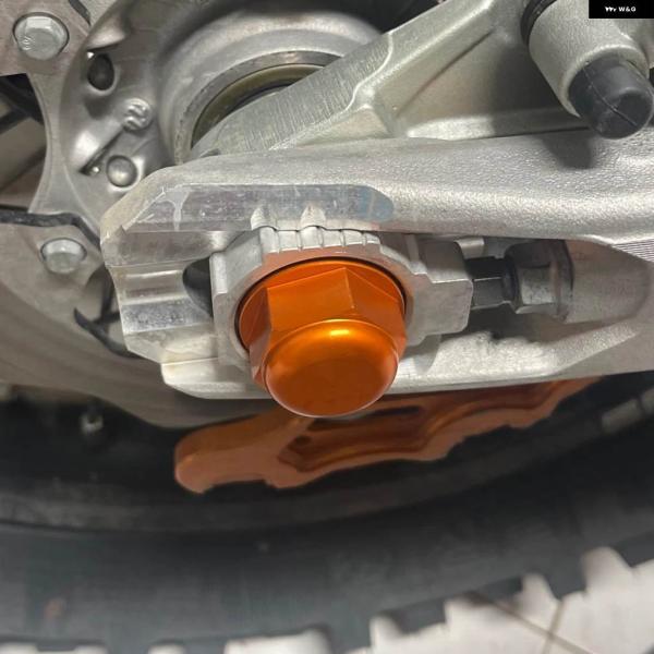 リア チェーン アジャスターアクスルブロックホイールアクスルナットコッカーKTM EXCEXCFXCXCFSXSXFXCWSMR85125150200250300350400 - 530 カスタム パーツ アクセサリーProtective ...