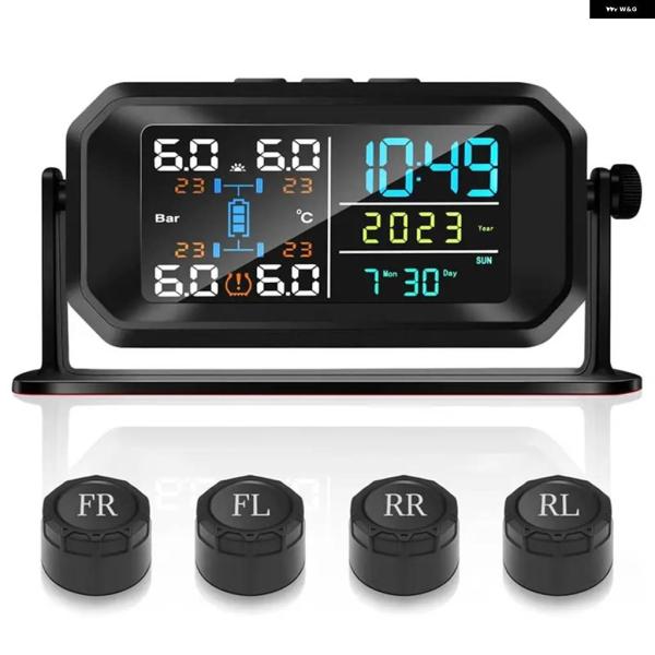 T13 ソーラーパワー TPMS タイヤエア圧 システム アウターセンサー 4個 タイヤエア圧装置 カスタム パーツ アクセサリーHigh-concerned chemical:NoneMaterial:MetalPlasticOrigin...