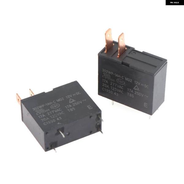 2個 12Vリレー 302WP-1AH-C M02 12VDC 4ピン 電子レンジ用 カスタム パーツ アクセサリーHigh-concerned chemical:NonePower Source:DCTheory:Solid State ...