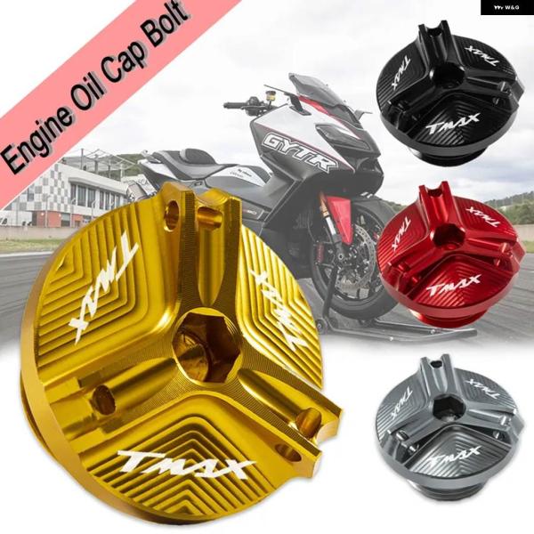 ヤマハ TMAX 560 T-MAX 500 T MAX 530 SX DX 2021 - 23 オートバイ エンジン オイルキャップボルト カスタム パーツ アクセサリーProtective parts:Engines &amp;amp;...