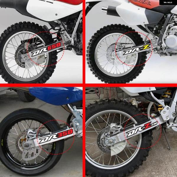 2個 オートバイ スイングアーム デカール キット DR650 DR350 DR250 DR200 DR125 DR-Z DRZ DR-ZSM カスタム パーツ アクセサリーHigh-concerned chemical:NoneMater...