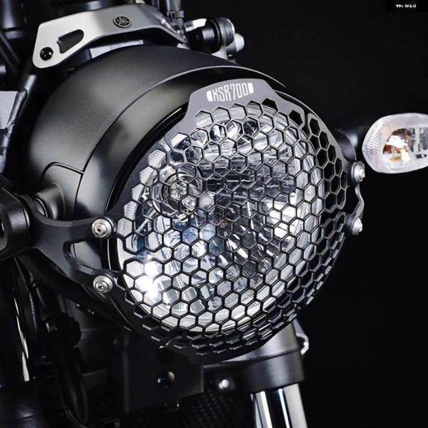 ヤマハ XSR 700 XSR700 XTRIBUTE 2016 - 21 ヘッドライト グリル ガード プロテクター カバー カスタム パーツ アクセサリーProtective parts:otherHigh-concerned chem...