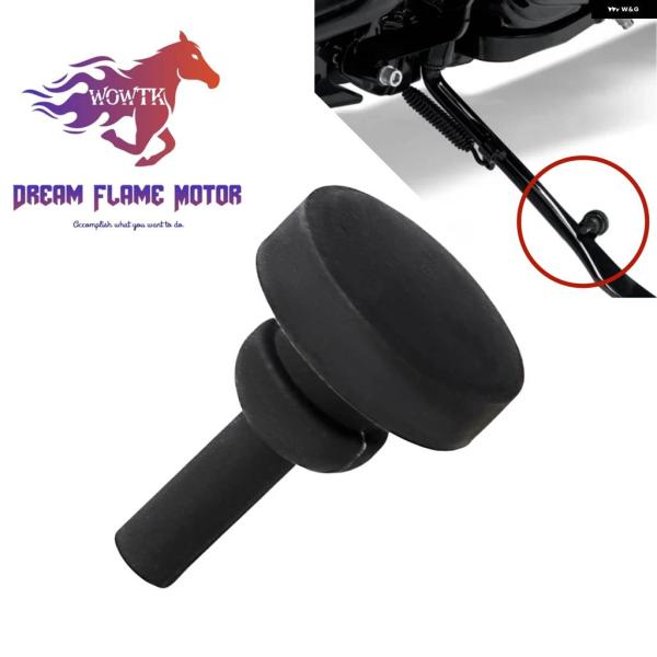 2007-2024 スタンド キック スタンド バンパー パッド オートバイ ハーレー ツーリング ロードキング CVO エレクトラ ストリートグライド カスタム パーツ アクセサリーProtective parts:Frame Prote...