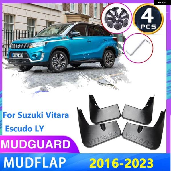 カー マッドガード VITARA ESCUDO LY 2016~2023 2017 2018 2019 マッド フラップ フェンダー マッド フラップ ガード スプラッシュ カスタム パーツ アクセサリーHigh-concerned che...