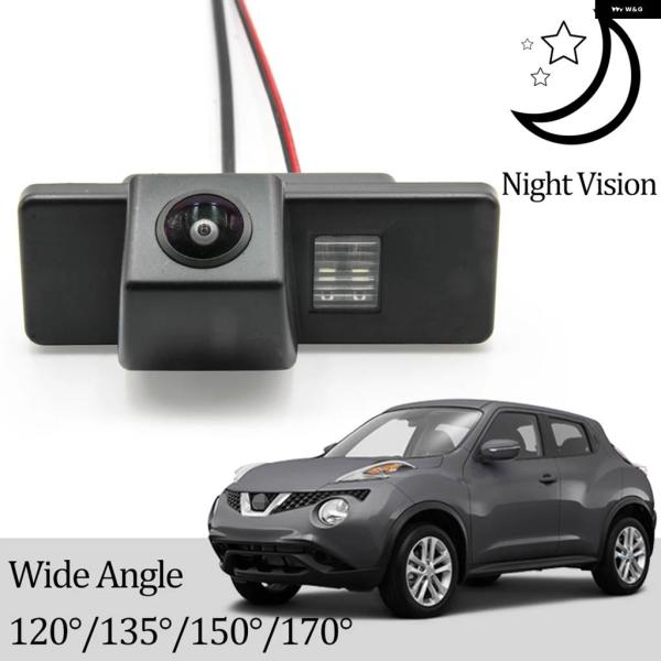 CCD HD AHD 魚眼リアビュー カメラ 日産 ジューク F15 2010 - 19 車載バックモニター カスタム パーツ アクセサリーHigh-concerned chemical:NoneGuiding Line:YesLens M...