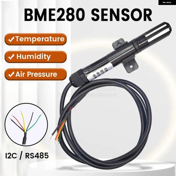 BME280 高精度温度湿度センサープローブ ケーブル 1M 2M 3M 5M デジタルセンサー I2C RS485 防水 シールド カスタム パーツ アクセサリーHigh-concerned chemical:Noneis_customi...