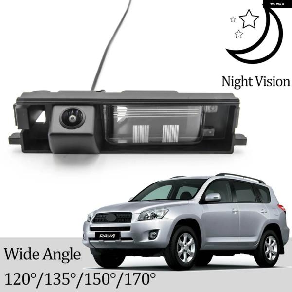 CCD HD AHD 魚眼リアビュー カメラ トヨタ RAV4 XA30 2006 - 12 車用バックアップリバース パーキング モニター カスタム パーツ アクセサリーHigh-concerned chemical:NoneGuidin...
