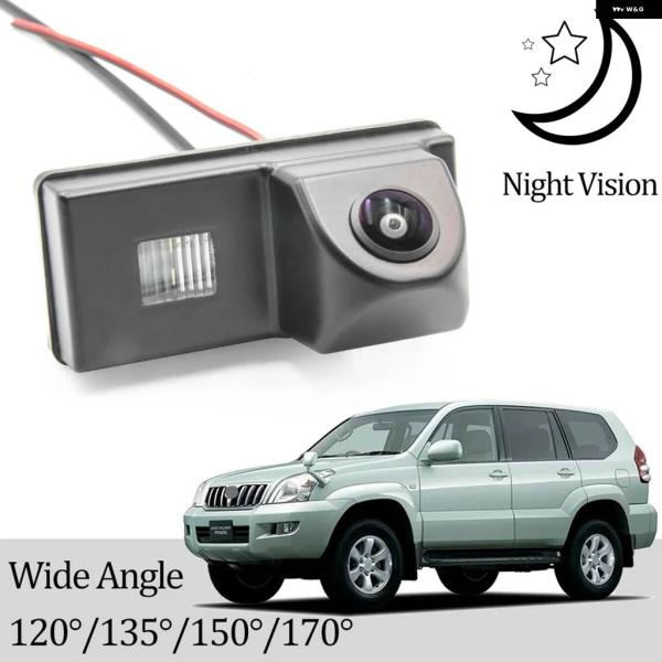 CCD HD AHD 魚眼リアビュー カメラ トヨタ ランドクルーザー プラド 120 2002 - 09 車載バックアップモニター カスタム パーツ アクセサリーHigh-concerned chemical:NoneGuiding Li...