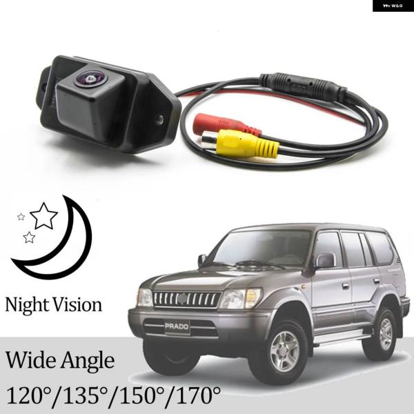 CCD HD AHD 魚眼リアビュー カメラ トヨタ ランドクルーザー プラド 90 1996 - 02 車載バックモニター カスタム パーツ アクセサリーHigh-concerned chemical:NoneGuiding Line:Y...