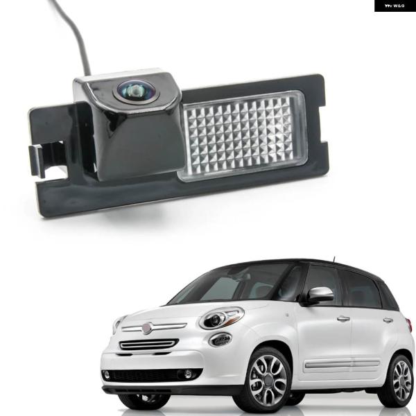 CCD HD AHD 魚眼リアビュー カメラ FIAT 500L 2012 - 19 車用リバース パーキング モニターアクセサリー カスタム パーツ アクセサリーHigh-concerned chemical:NoneGuiding Li...