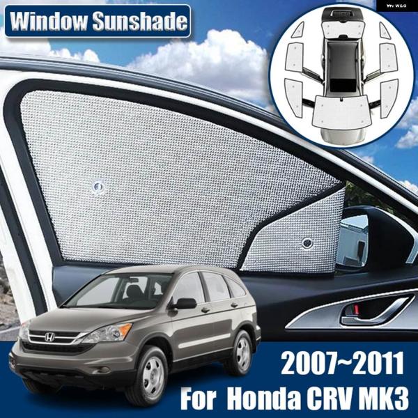 フルカバー サンバイザー ホンダ CR-V 2007 〜 2011 年式 車用サンバイザー フロントガラス サン ブラインド カバー インテリア パーツ カスタム パーツ アクセサリーProduct application scenario...