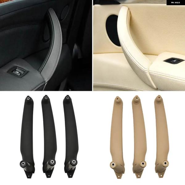 BMW E72 車用 フロント/リア インテリア ドアハンドル プルアクセサリー 3個 セット BMW X5 X6 2007-2013 51416969404 カスタム パーツ アクセサリーHigh-concerned chemical:N...