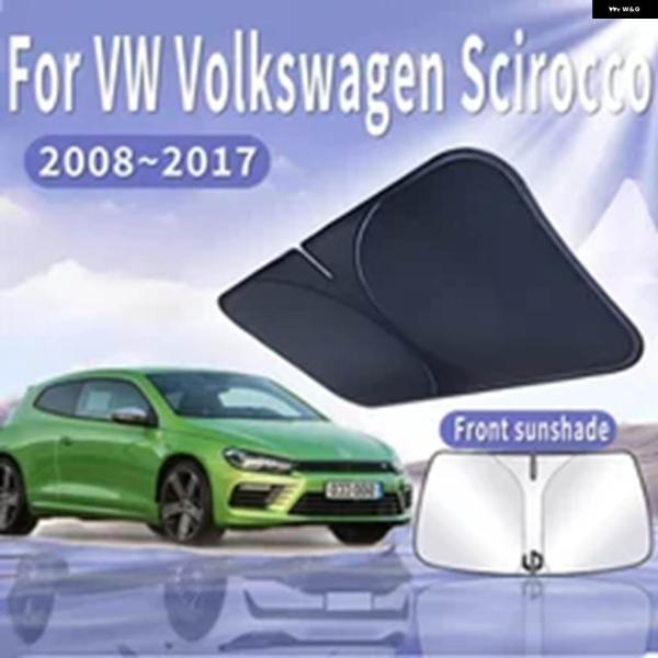 カーサンバイザー VW フォルクスワーゲン シロッコ 2008 〜 2017 2015 MK3 フロントウインドシールド 断熱 S カスタム パーツ アクセサリーProduct application scenarios:otherCraf...