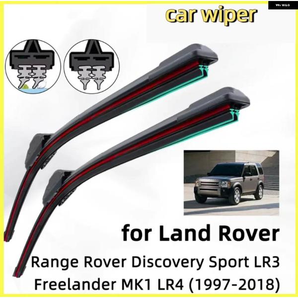 ダブルラバーカー ワイパー ランドローバー ディスカバリー LR3 スポーツ フリーランダー フロント ワイパー ブレード ブラシ カッター フロントガラス カスタム パーツ アクセサリーHigh-concerned chemical:No...
