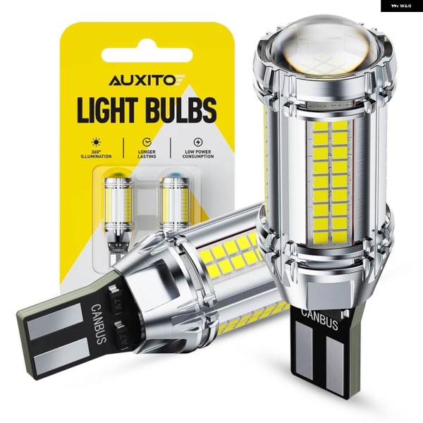 2個 T15 W16W LED リアバックアップライト バルブ 6500K ホワイト 906 904 912 921 リバースライト HD プロジェクターレンズ スーパー カスタム パーツ アクセサリーHigh-concerned chem...