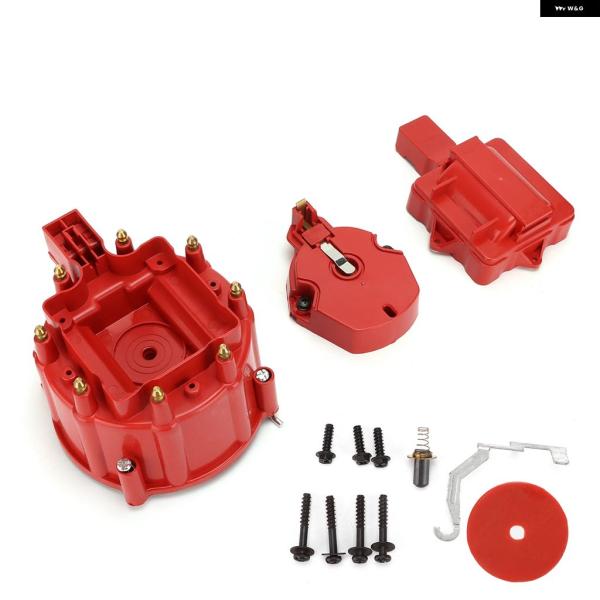 コイルローターディストリビューターキャップ シボレー V8 265 283 307 327 350 383 396 400 402 427 454 472 502 エンジン カスタム パーツ アクセサリーHigh-concerned che...