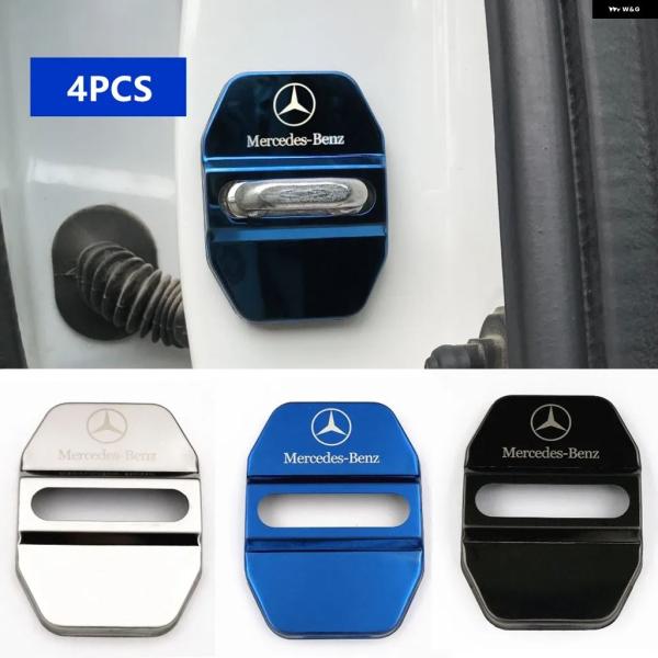 カー ドア ロック カバー ステッカー メルセデス ベンツ B/C/E クラス A クラス C200L GLC GLK CLA GLA MSG-BENZ カスタム パーツ アクセサリーHigh-concerned chemical:None...