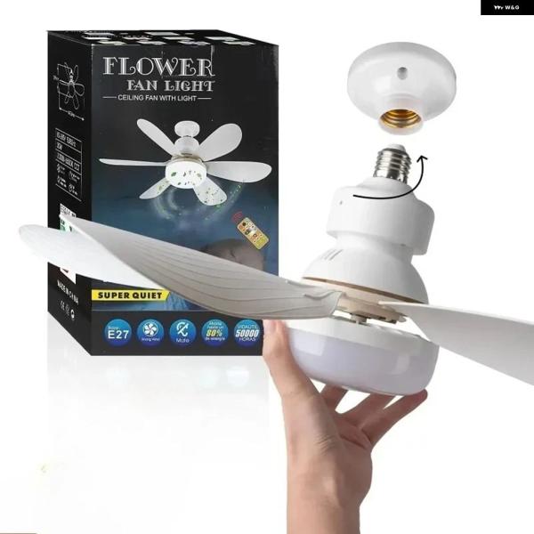 LED 30W シーリングファンライト E27 リモコン 調光機能 リビングルーム書斎 85-265V カスタム パーツ アクセサリーHigh-concerned chemical:NoneInstallation Method:Assem...