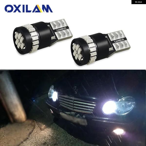 W5W T10 LED バルブ クリアランス パーキング ライト メルセデス ベンツ W204 W203 W205 W211 W212 W210 W124 194 168車内ライト カスタム パーツ アクセサリーHigh-concerned...