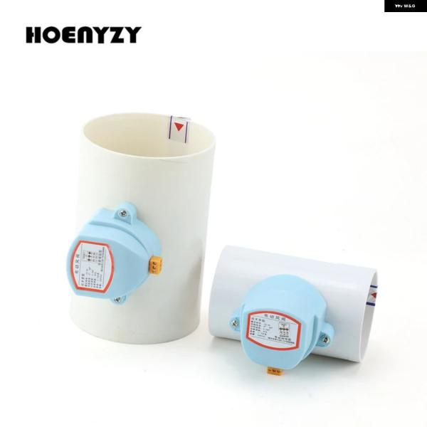 75MM 110MM ABS 電動 ダンパー チェック バルブ PVC HAVC エアダクト ボリューム コントロール バルブ 換気 パイプ DC 12V AC 220V カスタム パーツ アクセサリーHigh-concerned chem...