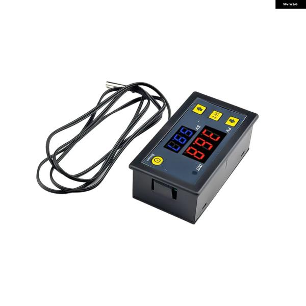 W3230 デジタル温度 コントローラ ー 12V 24V 220V サーモスタット レギュレーター 加熱冷却 制御 サーモレギュレーター 産業用ツール カスタム パーツ アクセサリーBattery Included:NoHigh-conc...