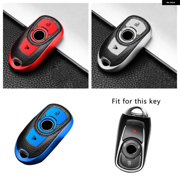 レザー製カーキーカバー バッグケースシェル プロテクター BUICK ENCORE ENVISION EXCELLE LACROSSE REGAL VERANO GX GL6 カスタム パーツ アクセサリーOrigin:Mainland C...