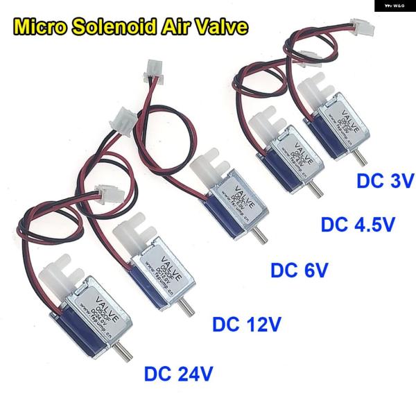 DC 3V/4.5V/6V/12V/24V ミニ電磁 ソレノイド バルブ リリース推奨 フロー 制御 マイクロ 2 ポジション 3 ウェイ エア バルブ カスタム パーツ アクセサリーHigh-concerned chemical:None...